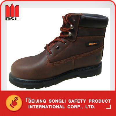 China SLS-R2C6 Safety Shoes with Steel Toe, 300°C Heat Resistance, ANSI/CSA Certified - Sizes 6-15 for sale