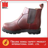 China SLS-R35C6 Safety Shoes with Steel Toe, 300°C Heat Resistance, ANSI/CSA Certified - Sizes 6-15 US, 37-46 EU for sale