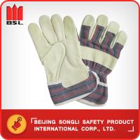 China SLG-88PASA Pig Grain Leather Safety Gloves - 10.5