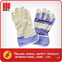 China SLG-88PBSA Pig Split Leather Safety Gloves 10.5