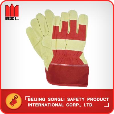 China SLG-RC096R Pig Split Leather Safety Gloves - 10.5