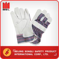 China SLG-88CBSA Cow Split Leather Safety Gloves 10.5