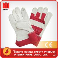 China SLG-HD6020-A Cow Split Leather Safety Gloves - 10.5