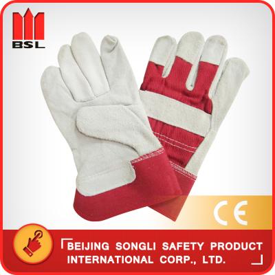 China SLG-HD6020-A Cow Split Leather Safety Gloves - 10.5