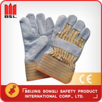China SLG-HD6020-A Cow Split Leather Safety Gloves - 10.5