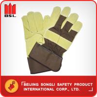 China SLG-RC096R Pig Split Leather Safety Gloves - 10.5