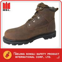 China SLS-R2C6 Safety Shoes with Steel Toe, 300°C Heat Resistance, ANSI/CSA Certified - Sizes 6-15 for sale