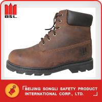 China SLS-R2C6 Safety Shoes with Steel Toe, 300°C Heat Resistance, ANSI/CSA Certified - Sizes 6-15 for sale