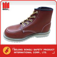 China SLS-R2C6 Safety Shoes with Steel Toe, 300°C Heat Resistance, ANSI/CSA Certified - Sizes 6-15 for sale