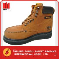 China SLS-Y14N6 Safety Shoes with Steel Toe, 300°C Heat Resistance, ANSI/CSA Certified - Sizes 6-15 for sale