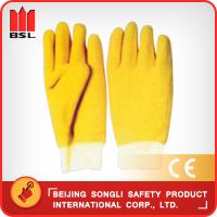 China SLG-RB321K Latex Coated Work Gloves 10.5 Inch Jersey Lining 120 Pairs per Carton for sale