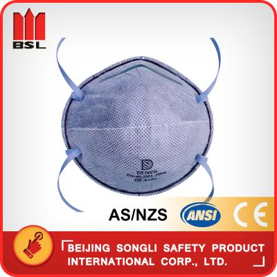 China SLD-DAC4 4-Ply Active Carbon Dust Mask - FFP2/N95 Certified, 20pcs/Box for Industrial Safety for sale