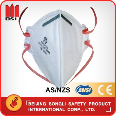 China SLD-DTC3X 3-Ply Dust Mask FFP2 N95 Disposable Face Mask 20pcs per Box for sale