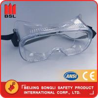 China SLO-CPG50 Safety Goggle with UV Protection - CE/ANSI Certified Polycarbonate Lens, 200pcs Carton for sale
