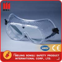 China SLO-HF103 Polycarbonate Safety Goggle - CE/ANSI Certified Industrial Protective Eyewear - 200pcs Carton for sale