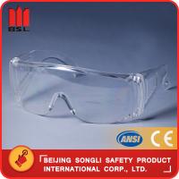 China SLO-HF111C Safety Spectacles with Polycarbonate Lenses - CE/ANSI Certified Industrial Goggles in 240pcs Carton for sale