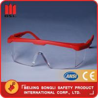 China SLO-HF110A Safety Goggles with PC Lens, UV Protection, CE/ANSI Certified - 240/300pcs Packaging Options for sale