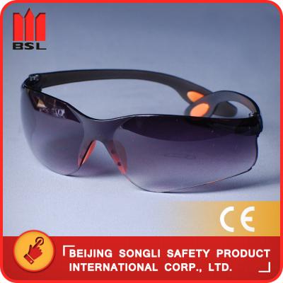 China SLO-JL-D023-3 Safety Spectacles with Polycarbonate Lenses - CE Certified Protective Goggles 100pcs/Carton for sale