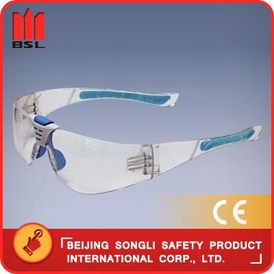 China SLO-CPG10 Safety Spectacles with Polycarbonate Lens - CE Certified Industrial Goggles, 180pcs/Carton for sale