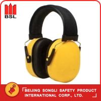 China SLE-EM5001B Industrial Ear Muffs with 27dB SNR Rating, CE/ANSI/AS/NZS Certified Foldable Hearing Protection for sale