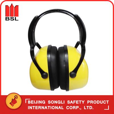 China SLE-EM6001 Folding Ear Muff - Yellow ABS Hearing Protection, 20pcs/Carton, 6.5kg Weight for sale
