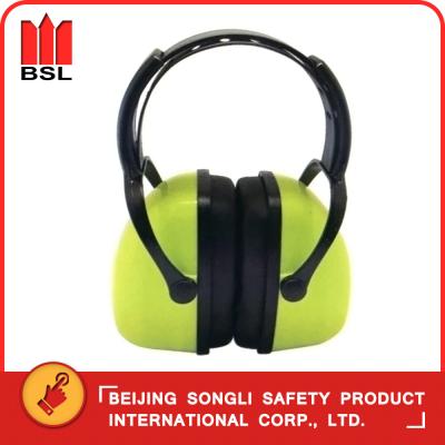 China SLE-EM6002 Folding Ear Muff - Green ABS Hearing Protection, 20pcs/Carton, 51x28x41cm Packaging for sale