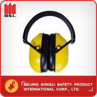 China SLE-EY21 Industrial Ear Muffs with 25dB SNR Hearing Protection - Yellow Safety Ear Protection for sale