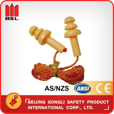 China SLE-EC-2001C Reusable Silicone Ear Plugs with 28dB SNR & 25dB NRR Hearing Protection for sale