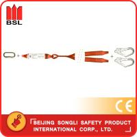 China SLB-TE6105 Safety Harness with 2.2 Ton Capacity, 30mm Polyester Belt and 0.75m Shock Absorber - CE Certified for sale