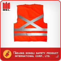 China SLJ-TSP01 Reflecting Safety Vest - 120g Polyester with A-Grade Reflective Tape, Multiple Sizes & Colors for sale
