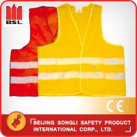 China SLJ-YP10C5/A Reflecting Safety Vest - CE Certified, 80g-120g Fabric Weight, S-XXL Sizes Available for sale