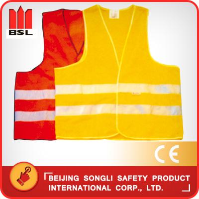China SLJ-YP10C5/A Reflecting Safety Vest - CE Certified, 80g-120g Fabric Weight, S-XXL Sizes Available for sale