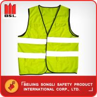 China SLJ-V2010 Reflecting Safety Vest - 120g Polyester Material with A/B Grade Reflective Tape in S-XXXL Sizes for sale