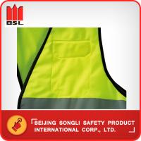 China SLJ-V2010 Reflecting Safety Vest - 120g Polyester Material with A/B Grade Reflective Tape in S-XXXL Sizes for sale