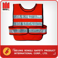 China SLJ-V235 Reflecting Safety Vest - 120g/100g/80g Quality, Multiple Colors & Sizes S-XXL for sale