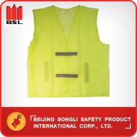 China SLJ-V201 Reflecting Safety Vest - 55g Mesh Construction with B-Grade Reflective Tape in 6 Sizes for sale