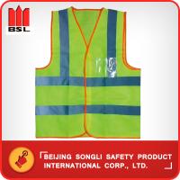 China SLJ-V003 Reflecting Safety Vest - 100g Mesh Material, Multiple Sizes S-XXXL with A/B Grade Reflective Tape for sale