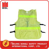 China SLJ-TSM12 Reflecting Safety Vest - 100g Mesh Material, Multiple Pockets, A/B Grade Reflective Tape for sale