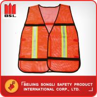 China SLJ-MA10 Reflecting Safety Vest - 80g Mesh Material with Double Reflective Tapes in S/M/L/XL Sizes for sale