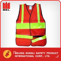 China SLJ-TSM09 Reflecting Safety Vest - 55g Mesh Construction with Prismatic Tape in S/M/L/XL Sizes for sale