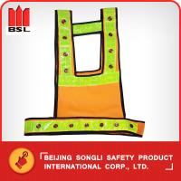 China SLJ-LA07 Reflecting Safety Vest with 33 LED Lights - Waterproof Neoprene Construction & Rechargeable Power for sale