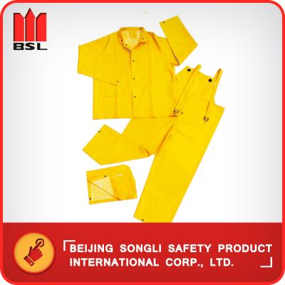 China SLF-9007 Professional Rain Suit Set - 3-Piece Waterproof Rainwear with 0.26-0.35mm Thickness Options in 100D-200D Materials for sale