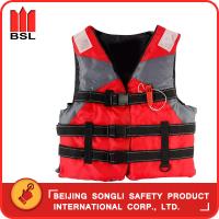 China SLM-Y6 Life Jacket with 100N Buoyancy and Reflective Tapes - 58x45x5cm Safety Flotation Device for sale