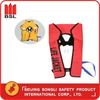 China SLM-HL5581 Life Jacket with 150N Buoyancy and 33g CO2 Cylinder - Automatic/Manual Inflation Safety Device for sale
