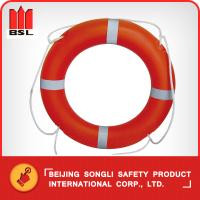 China SLM-Q1 Life Buoy PVC Safety Ring 720x440mm with 14.5-18.5kg Buoyancy Capacity for Marine Rescue for sale