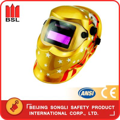 China SKW-EH-800k Auto Darkening Welding Mask with 1/30000s Switching Speed and DIN16 UV Protection for sale