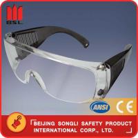China SLO-HF111C Safety Spectacles with Polycarbonate Lenses - CE/ANSI Certified Industrial Goggles in 240pcs Carton for sale