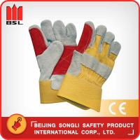 China SLG-HD6020-E Cow Split Leather Safety Gloves 10.5