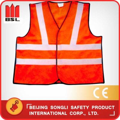 China SLJ-YP10C5/E Reflecting Safety Vest - CE Certified, 120g/100g/80g Quality, Multiple Sizes S-XXXL for sale