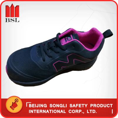 China EN ISO 20345 Steel Toe Safety Shoes SLS-2018K Size 37-46 Heat Resistant 300C for sale